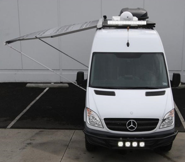 Box Type Of Manual RV Awning - DS SHADING